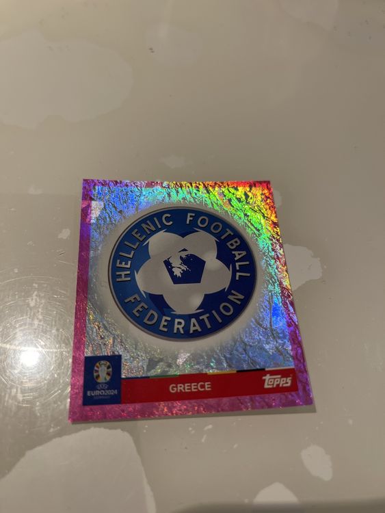 UEFA Euro 2024 Topps Sticker GRE 1 PINK | Kaufen auf Ricardo