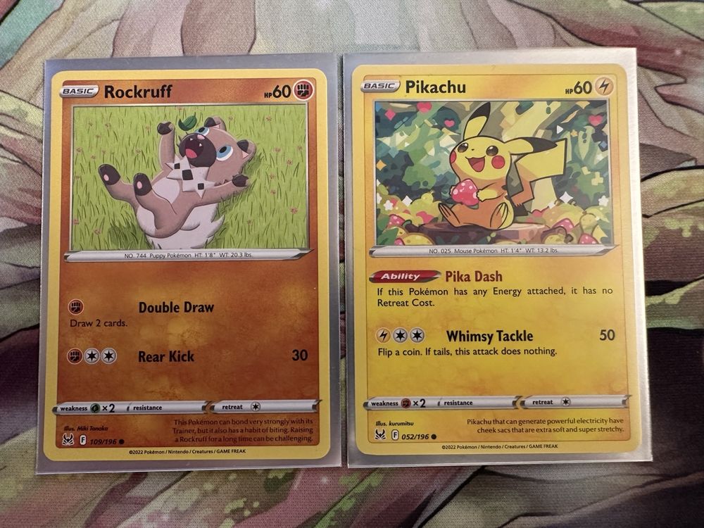Rockruff & Pikachu (Gebraucht) in Biel/Bienne für CHF 2 – mit Lieferung ...