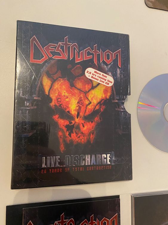 Destruction – Live Discharge Thrash Metal Live DVD + CD (Gebraucht) in ...