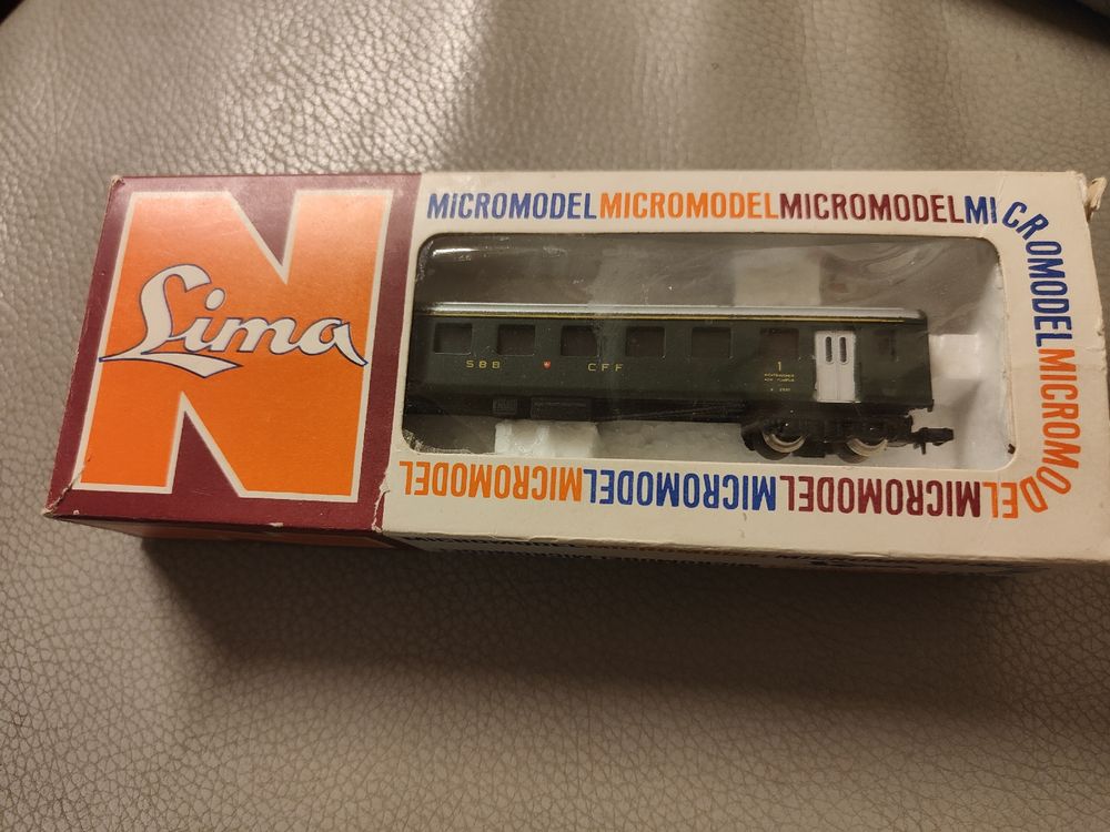 Lima Micromodel Spur N SBB 1. Klasse (Q) (Gebraucht) in Rorschach für ...