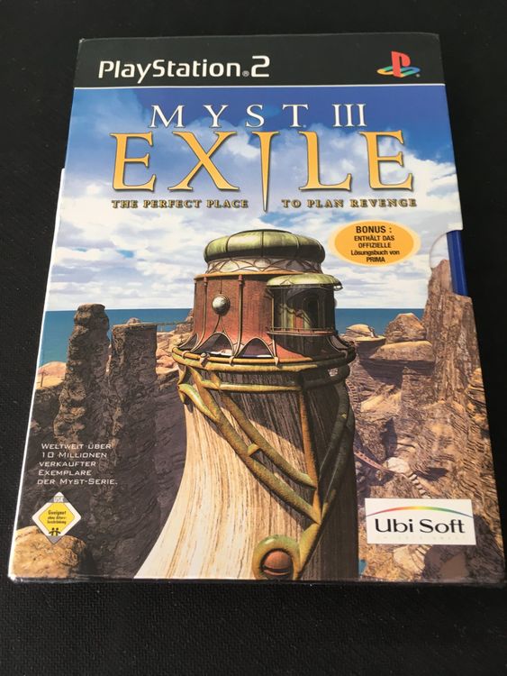 Myst III Exile für PS2 / Playstation 2 inkl. Lösungsbuch (Gebraucht) in ...