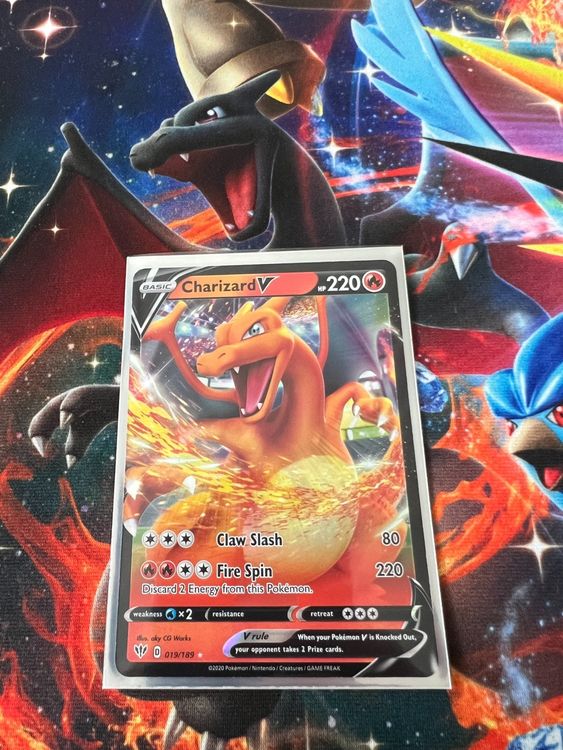 Charizard V (DAA 19) - Darkness Ablaze (Neu (gemäss Beschreibung)) in Bülach für CHF 6.9 – mit ...
