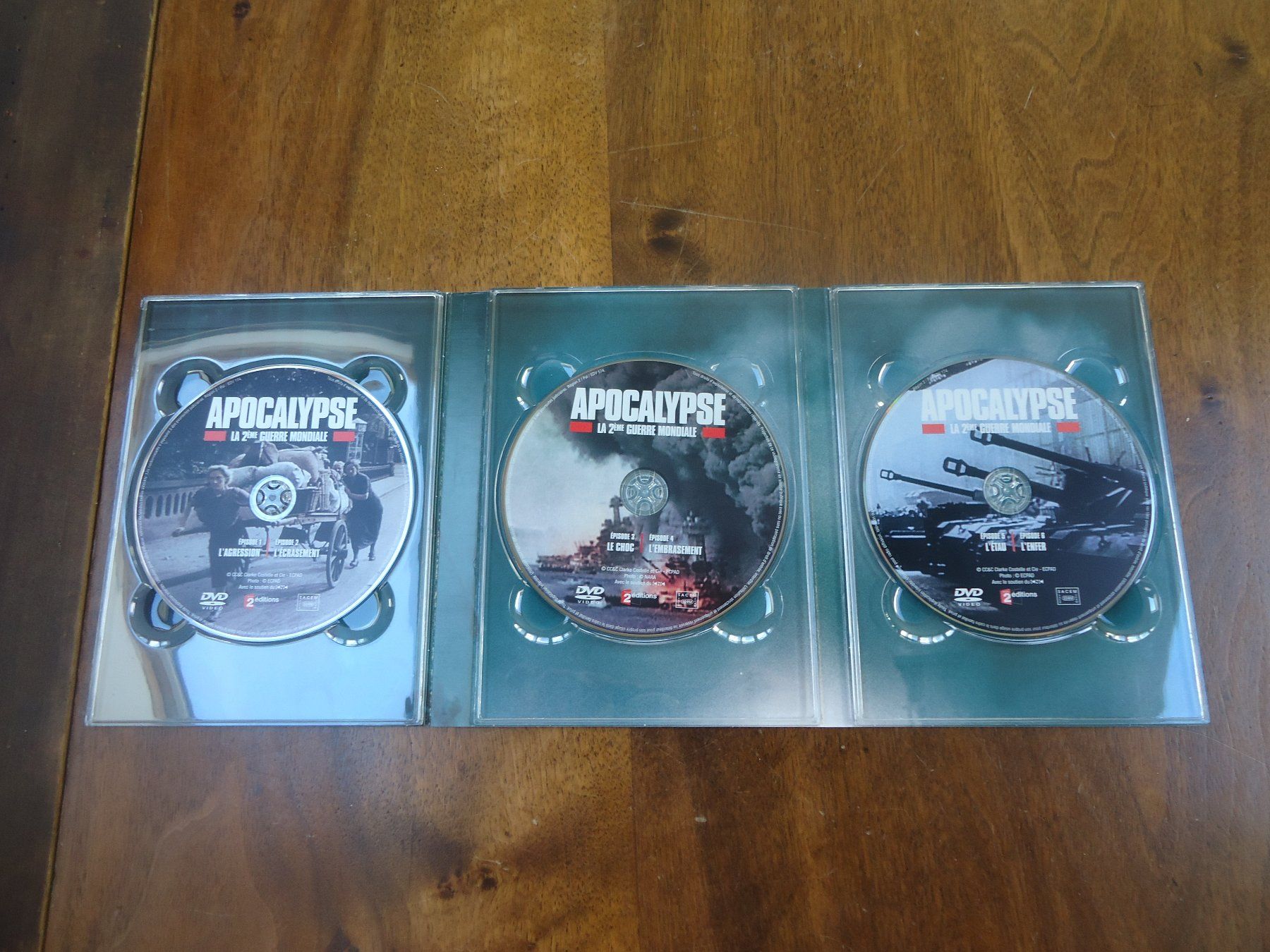 Série Apocalypse - La 2ème guerre mondiale - 3 DVD - 6 ép. (D'occasion ...
