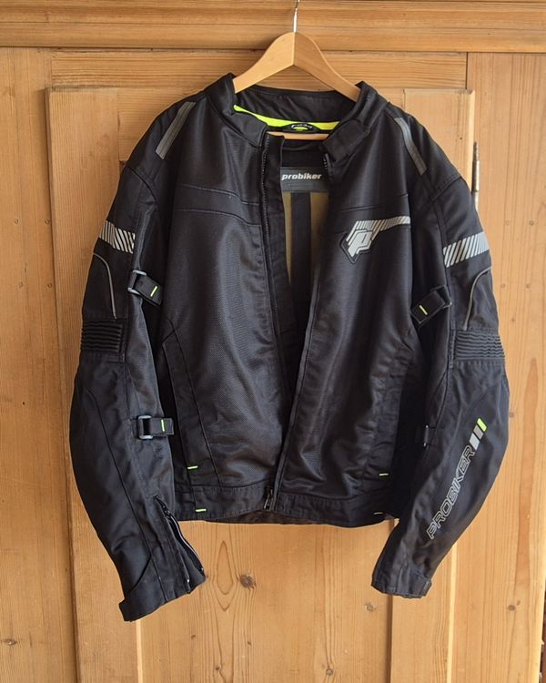 ProBiker Herren Jacke, Gr. 60 inkl. Inside Regenjacke (Neu (gemäss ...