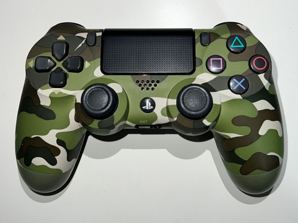 PS4 Dualshock 4 Wireless Controller (green camouflage) | Kaufen auf Ricardo