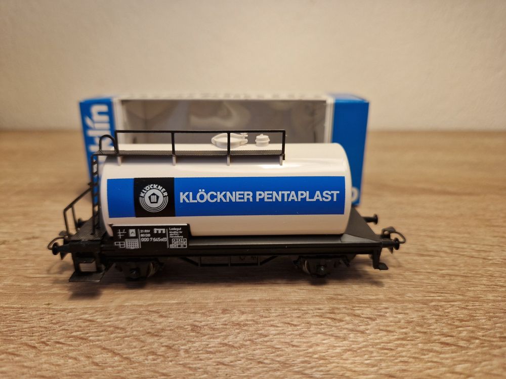 Märklin Kesselwagen Klöckner Pentaplast H0 OVP NEU | Kaufen auf Ricardo