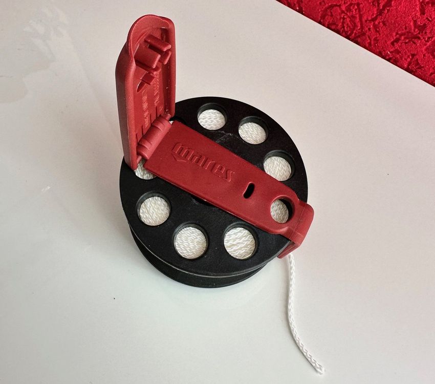 Tauchen - Mares -Spule (Reel) Kompakt - Leine ca.30 m - Neu (Neu ...