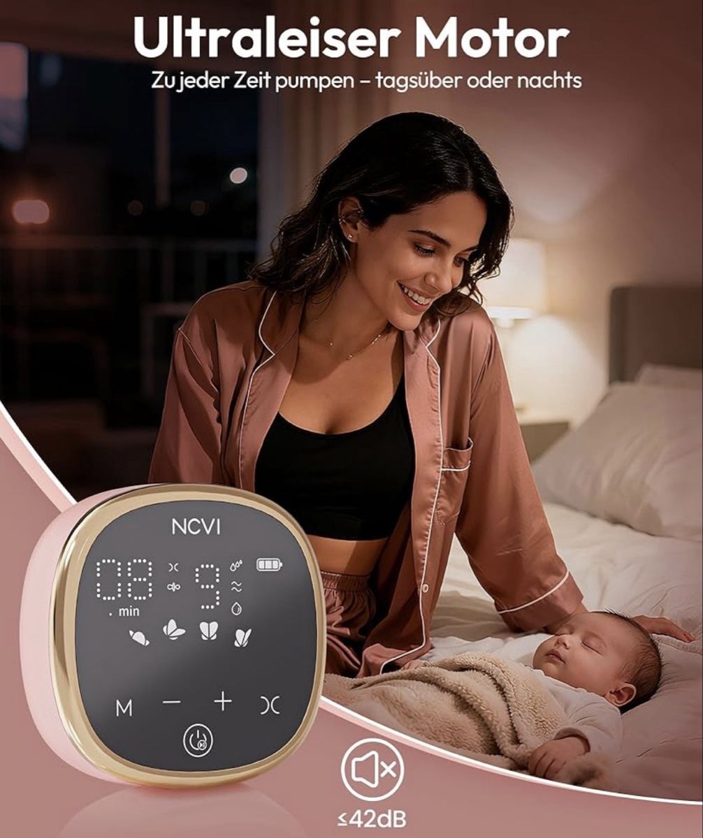 NCVI Elektrische Doppel-Milchpumpe - Neuwertig! Top Zustand (Gebraucht ...