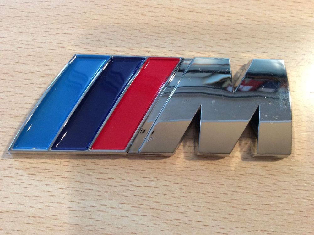 BMW M Performance Emblem Logo Kleber (Neu und originalverpackt) in Wil ...