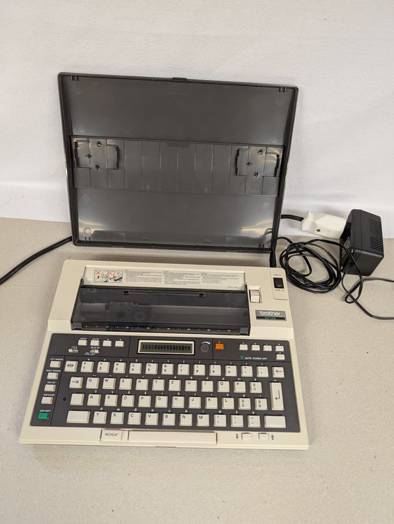 Schreibmaschine brother EP-20 (Gebraucht) in Steinmaur für CHF 20 – mit ...