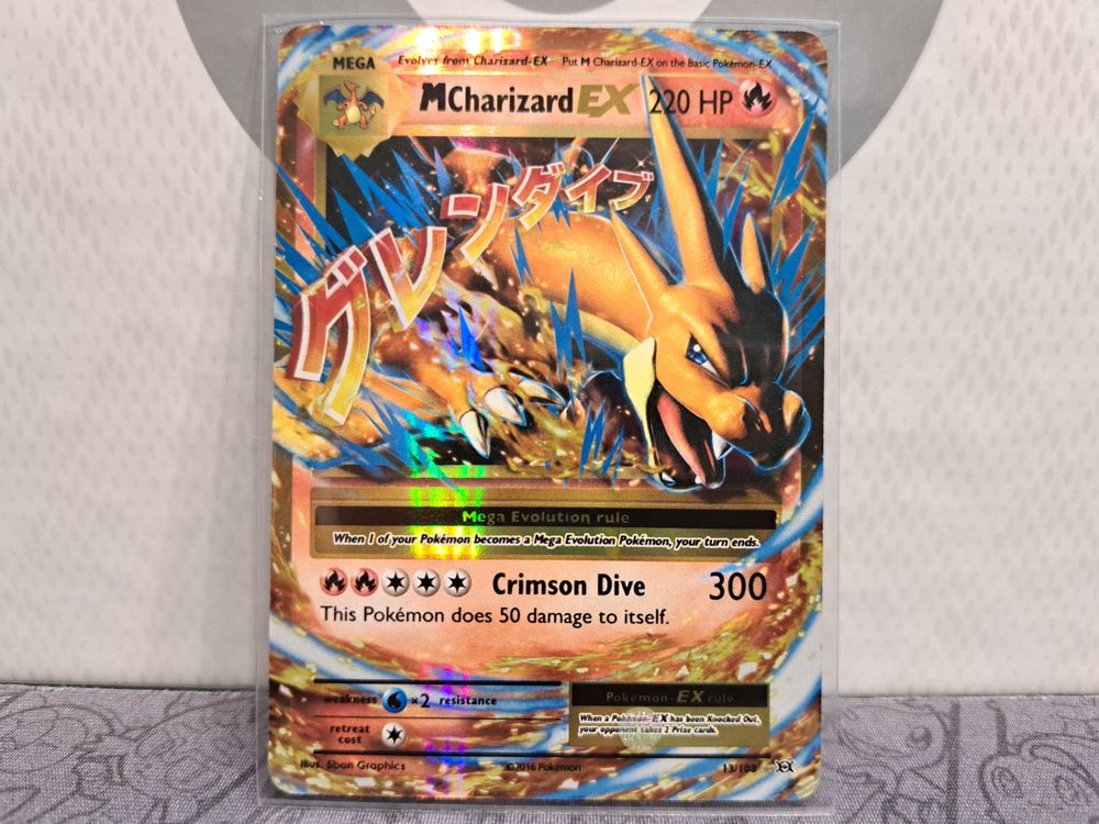 MEGA CHARIZARD EX XY EVOLUTIONS POKEMON KARTE 13/108 (Gebraucht) in Uerzlikon für CHF 22 – mit ...