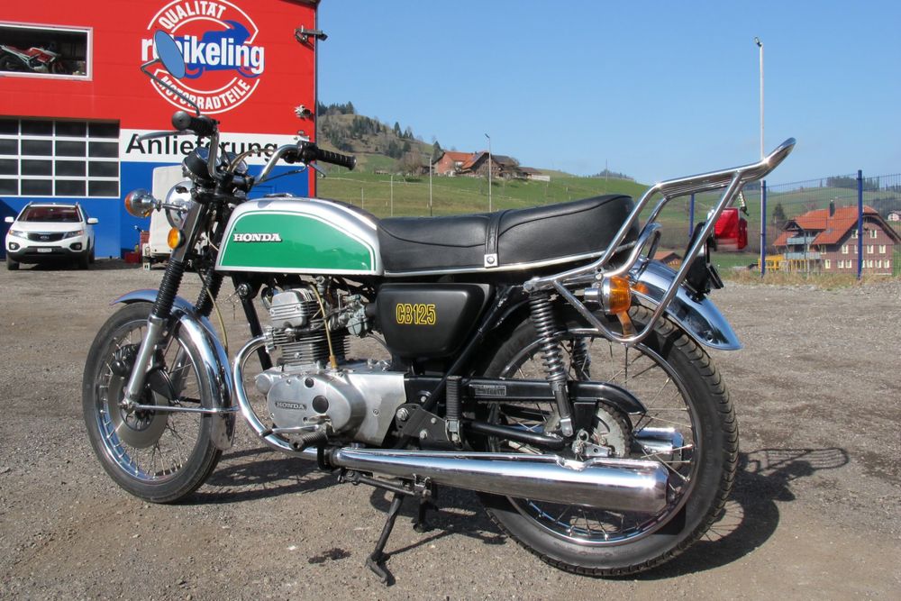 Honda CB125B6 CB 125 K7 16720 Km läuft gut, neue MFK Veteran (Gebraucht) in Escholzmatt für CHF ...