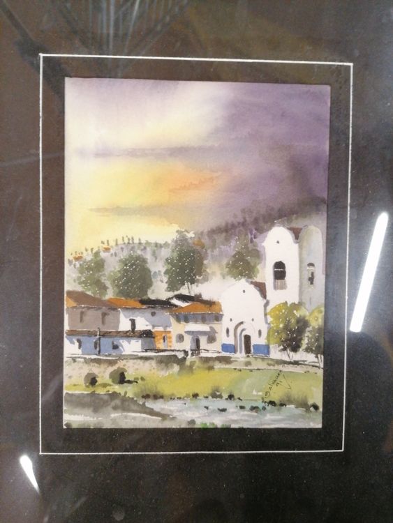 G. Alvarez S. Aquarell | Kaufen auf Ricardo