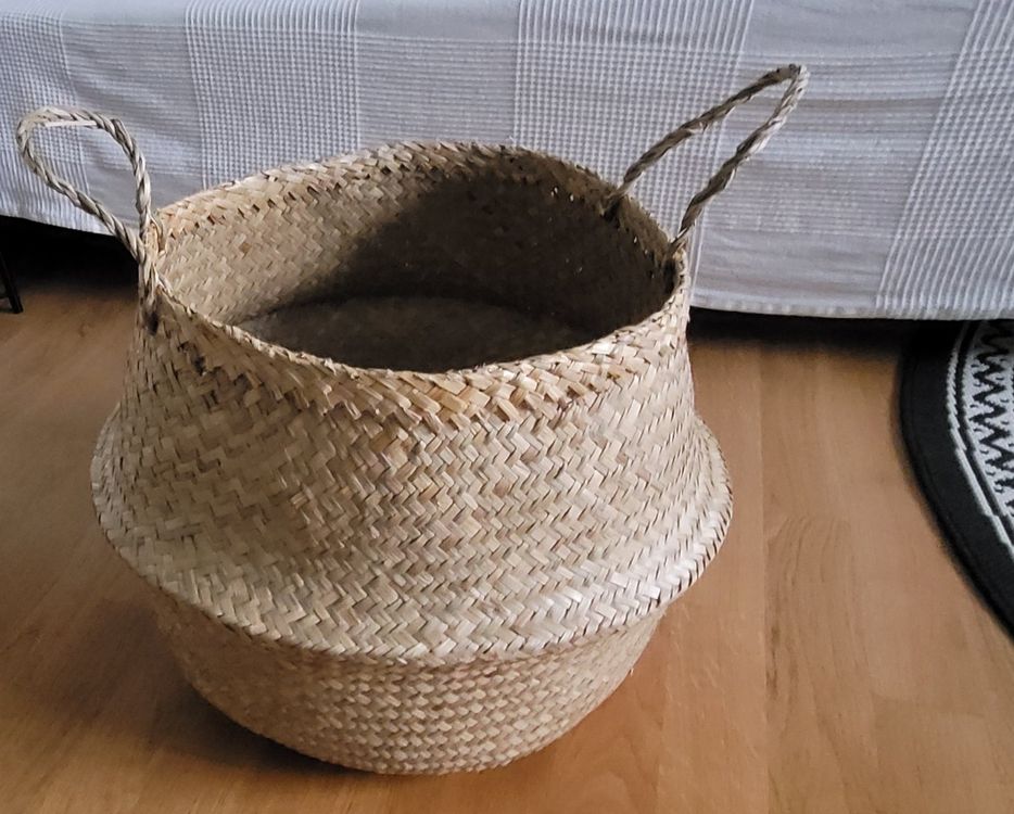grosser Korb aus Seegras /neu | Kaufen auf Ricardo