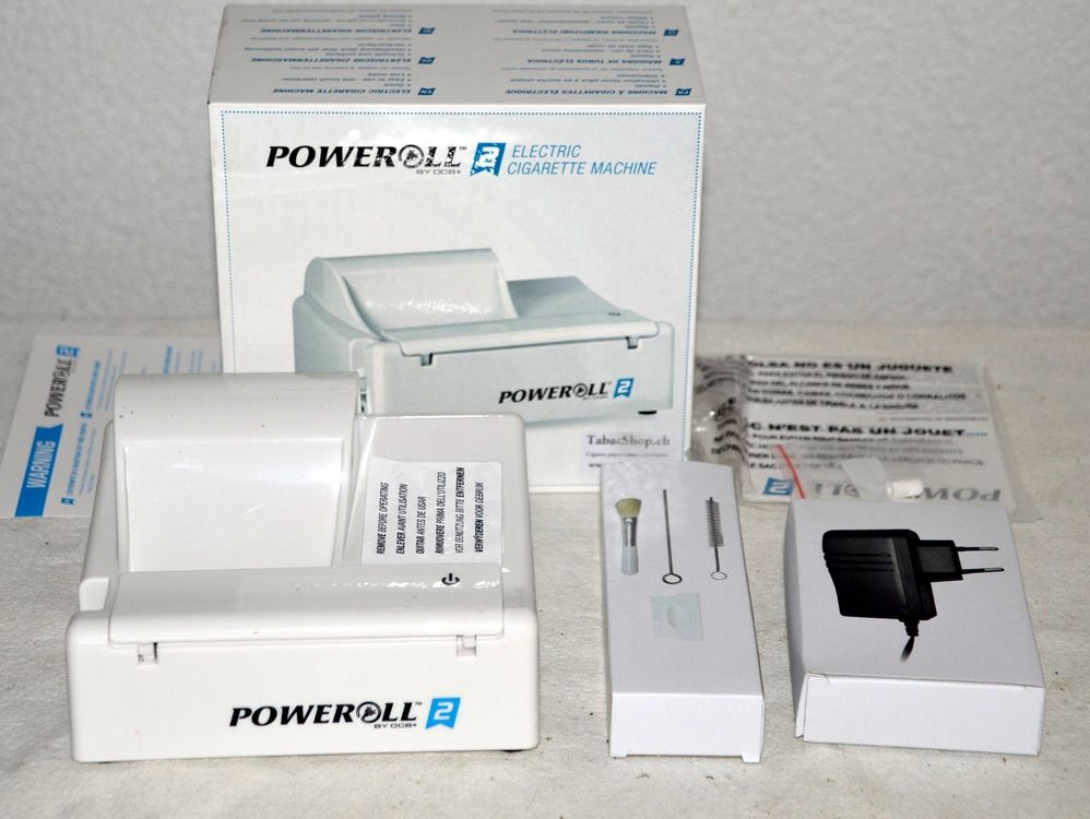 Poweroll 2 Top-O-Matic Electric Cigarette Machine | Kaufen auf Ricardo