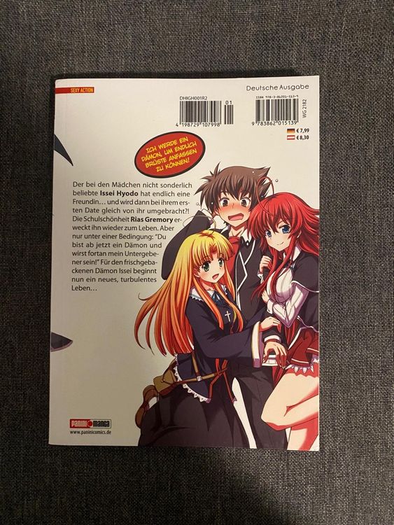 HighSchool DxD Manga (Gebraucht) in Ringgenberg BE für CHF 6 – mit Lieferung auf Ricardo kaufen