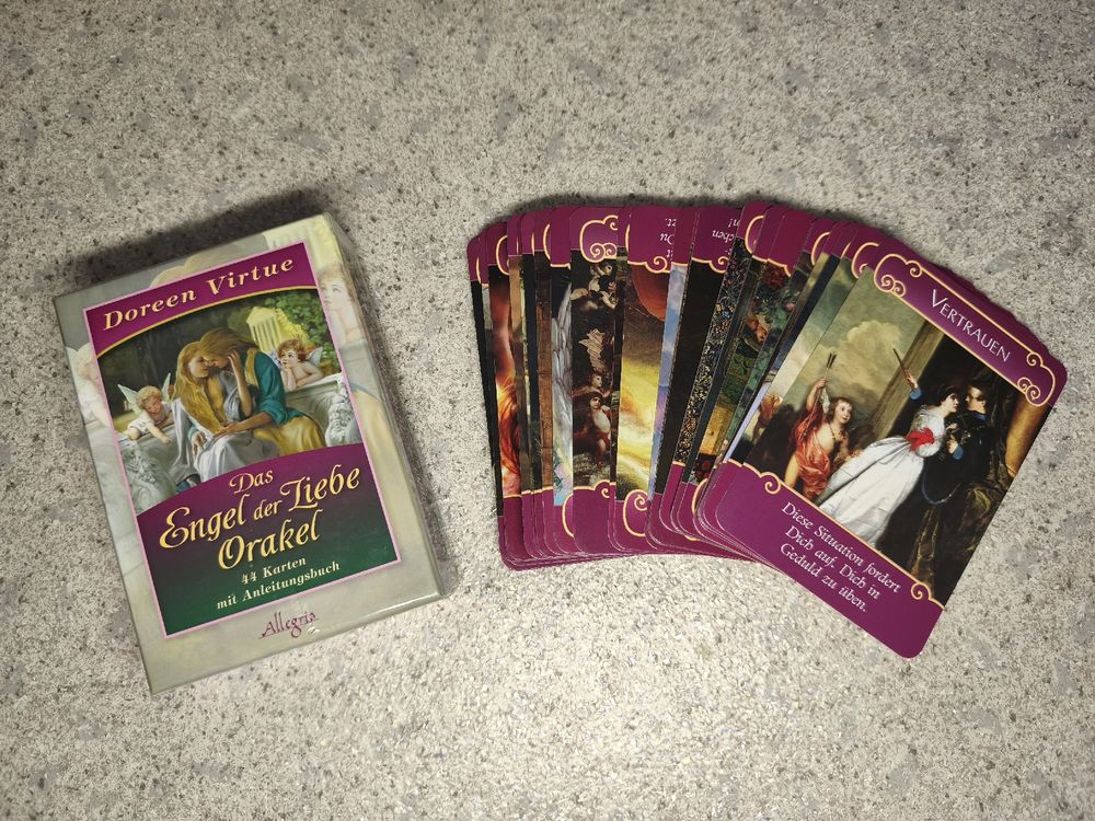 Doreen Virtue Engel der Liebe Orakel Karten (Gebraucht) in ...