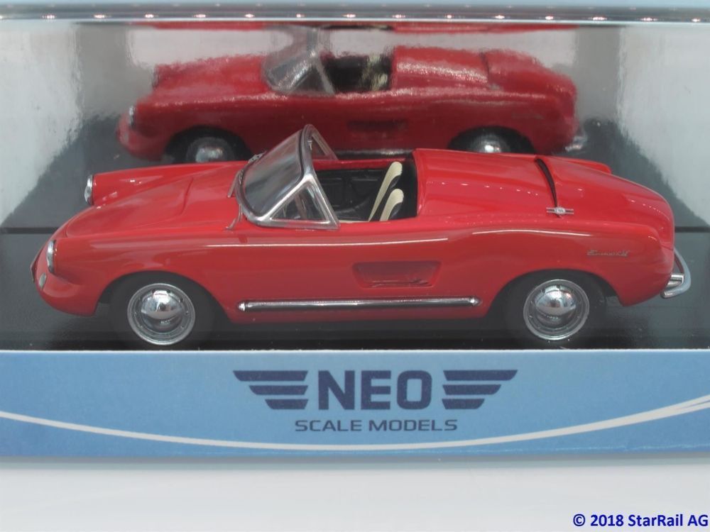 NEO 186064 Enzmann 506 Cabrio rot (Neu und originalverpackt) in ...