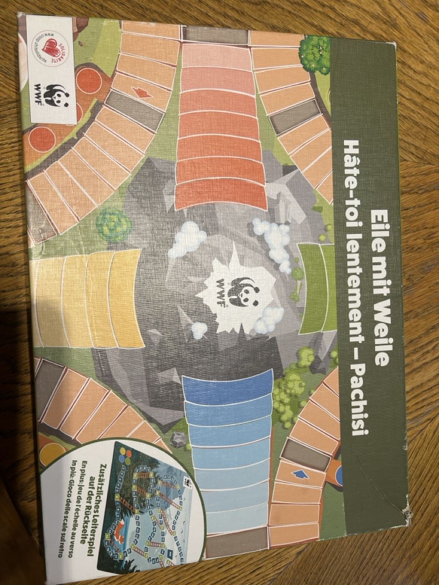 WWF Eile mit Weile - Pachisi, Brettspiel für die Familie! (Gebraucht ...