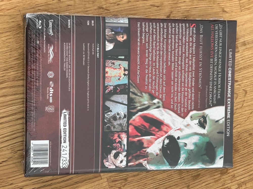 Terrifier – The Beginning – Mediabook H Wattiert OVP (Neu und originalverpackt) in Rothrist für ...