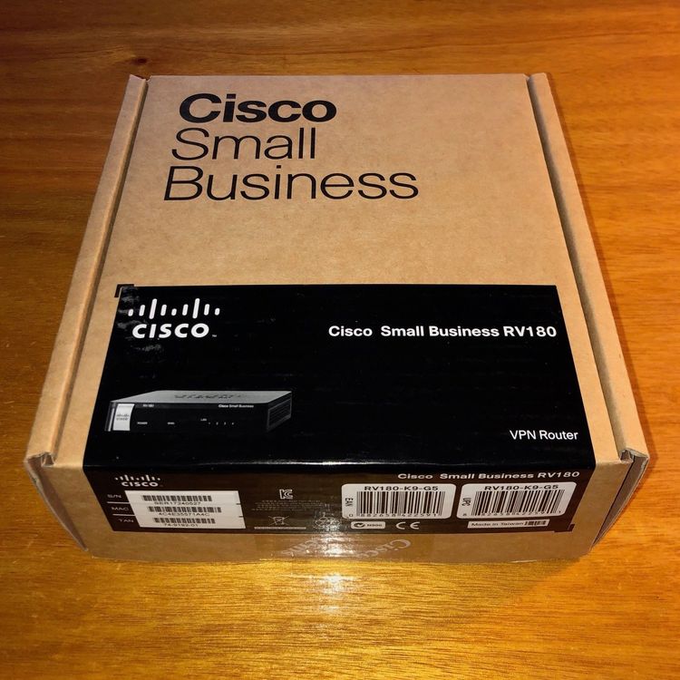 Cisco Small Business RV180 - VPN Router (Originalverpackt) (Neu und ...