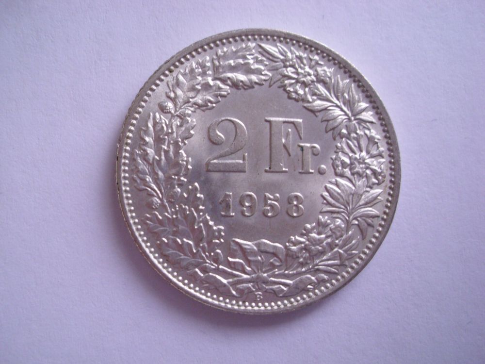 2 Franken 1958 | Kaufen auf Ricardo