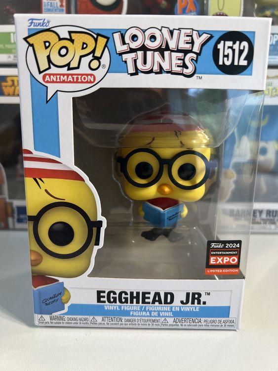 Funko POP! Animation Looney Tunes Egghead Jr. Edition Limité (Neu und ...