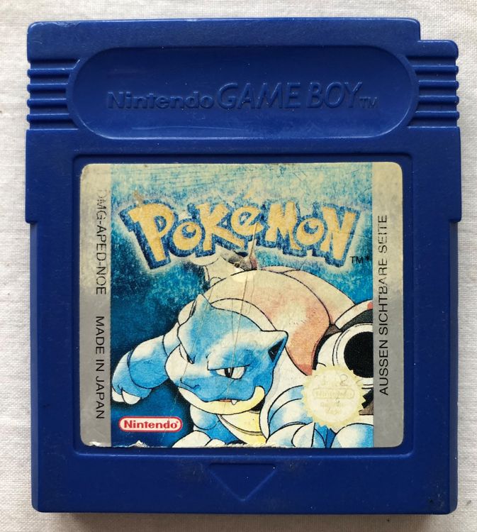 Nintendo Game Boy - POKÉMON BLUE | Kaufen auf Ricardo