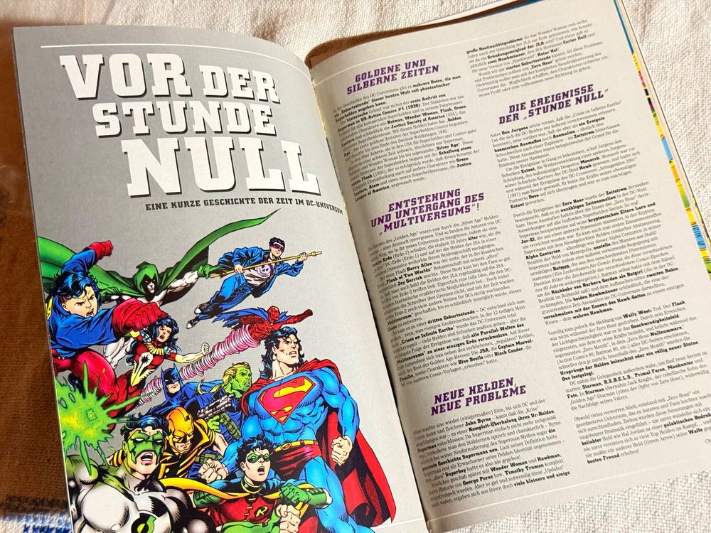 DC Zero Hour Sonderband: Die Stunde Null Comic Top! (Neu (gemäss ...