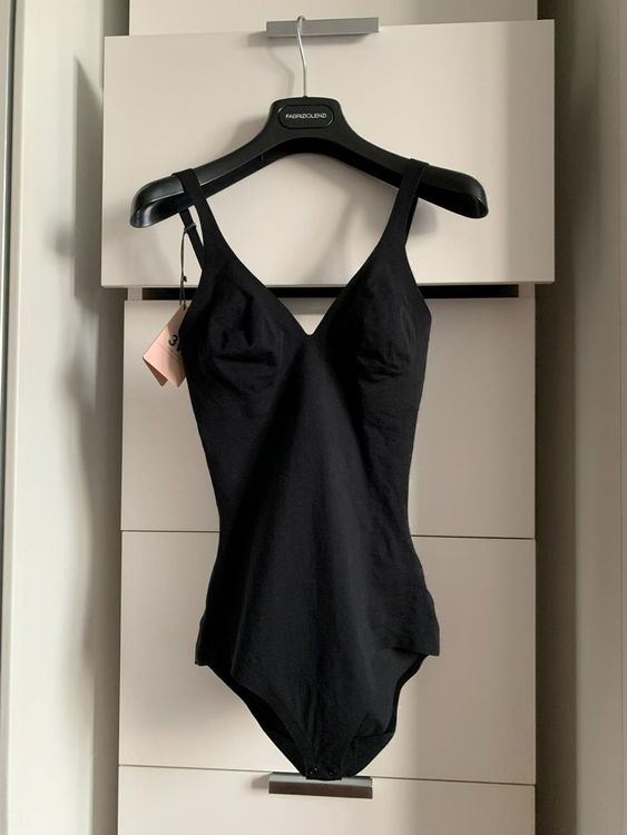 WOLFORD: Exklusives schwarzes Body mit Kaufetikette NP 275.- (Neu und ...