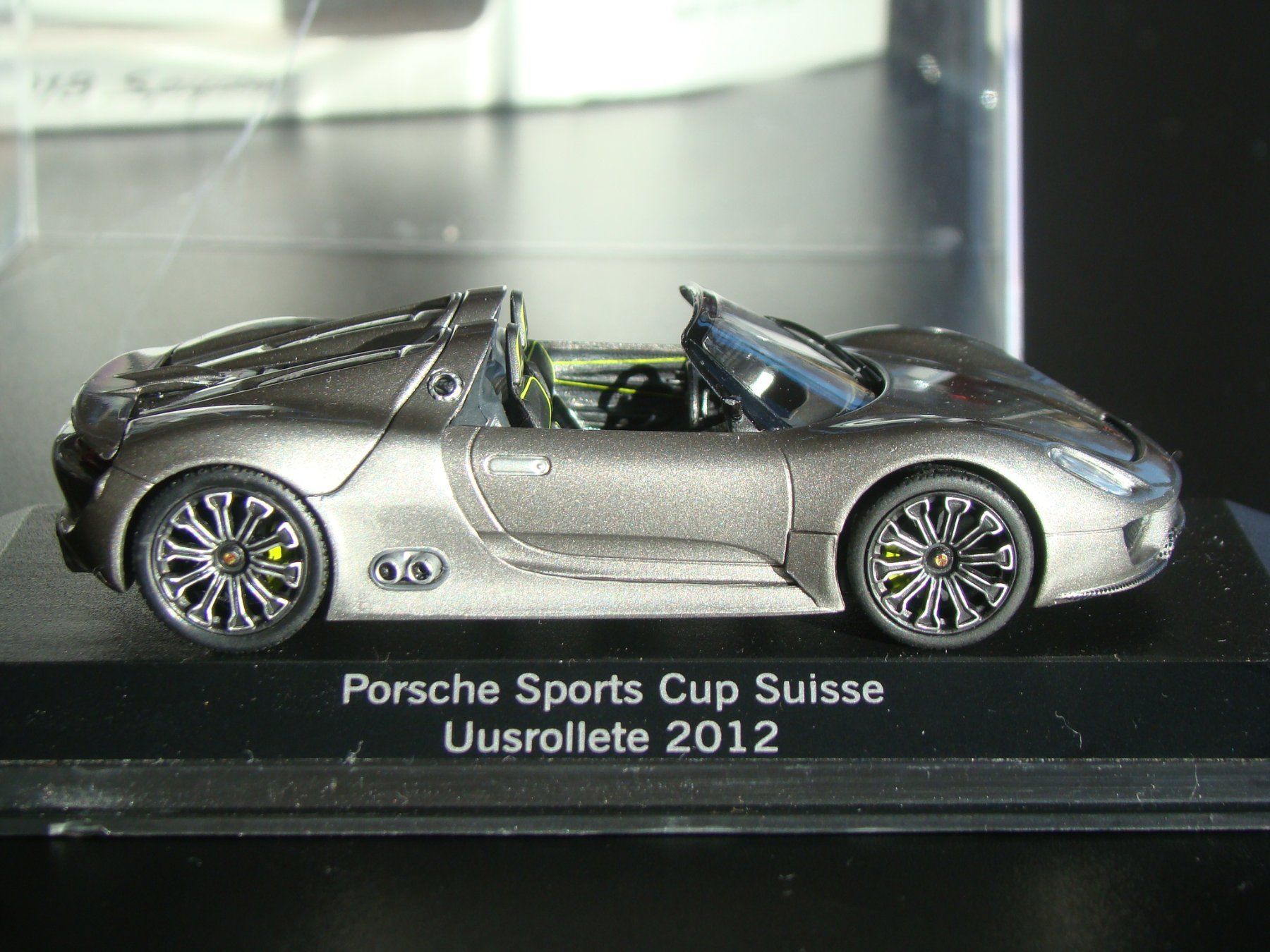 Minichamps Porsche 918 Sports Cup Suisse Usrollete 2012 rar (Neu ...