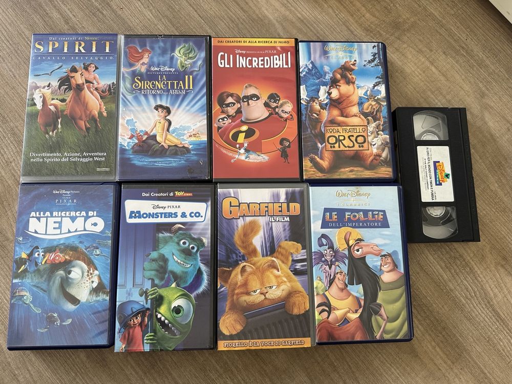 9 VHS Disney Pixar | Kaufen auf Ricardo