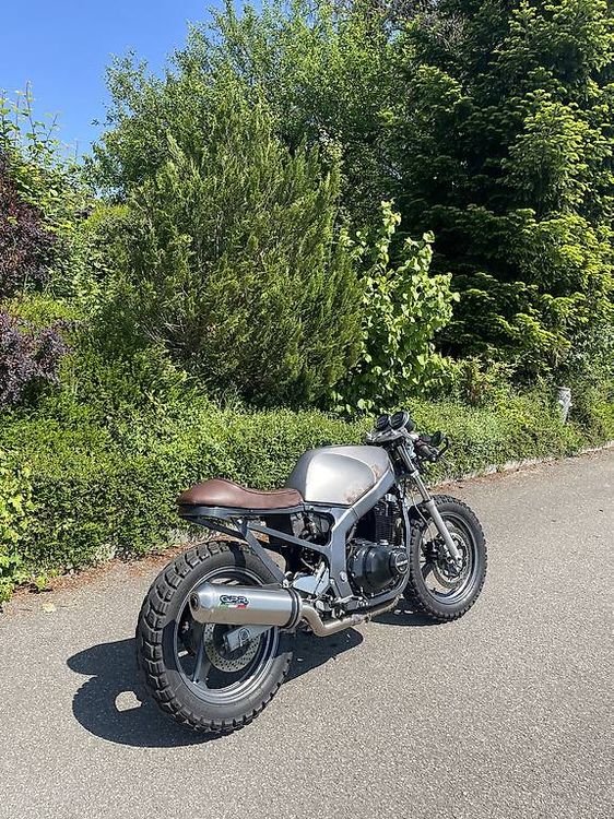Suzuki Gs500e Cafe Racer (Gebraucht) in Worben für CHF 420 – nur Abholung auf Ricardo kaufen