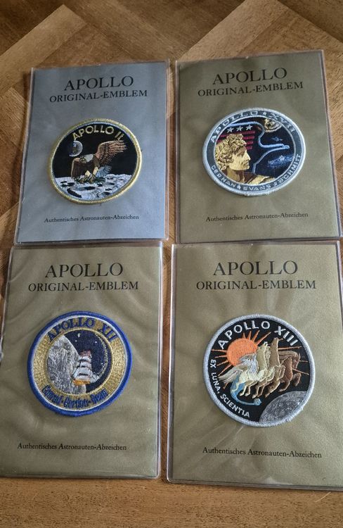 4 Apollo Emblem /Badge (Gebraucht) in Tagelswangen für CHF 20 – mit ...