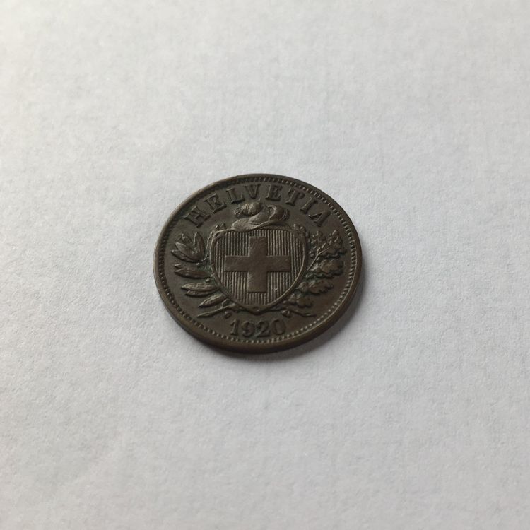 1920 2 Rappen unz / stgl | Kaufen auf Ricardo