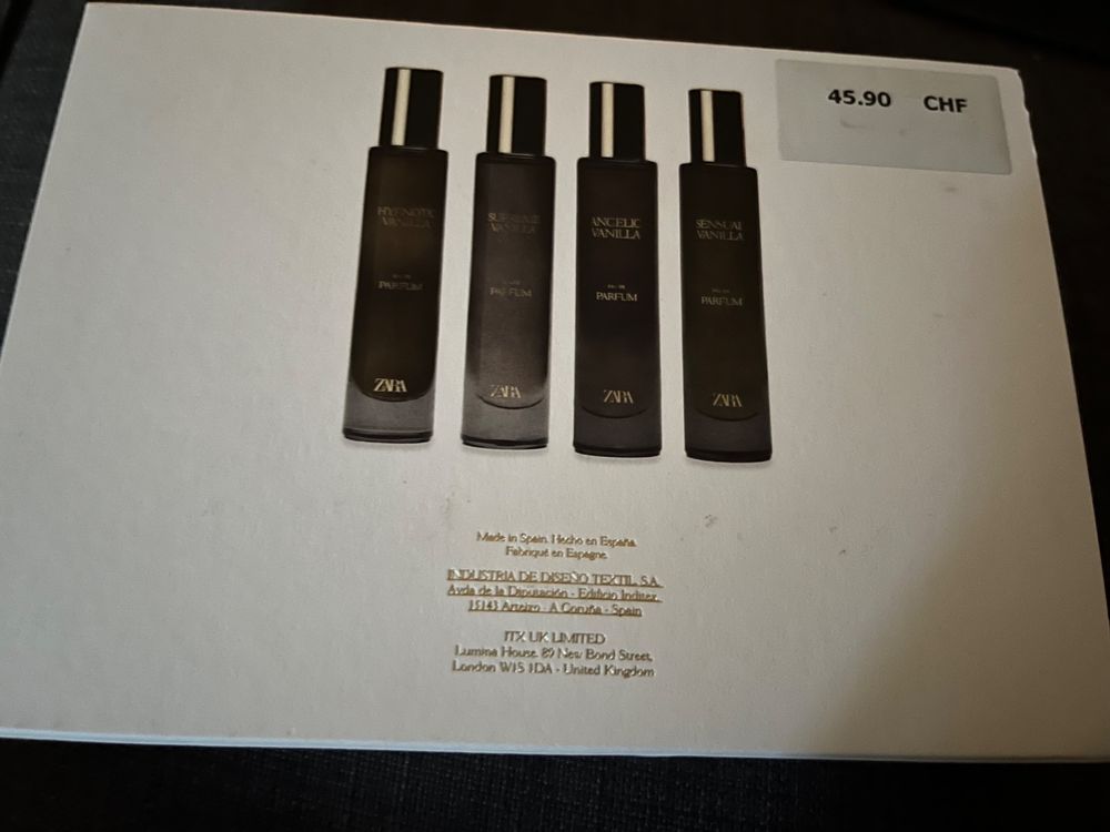 Parfum Zara Travel Set Vanille (Neu und originalverpackt) in Zürich für ...