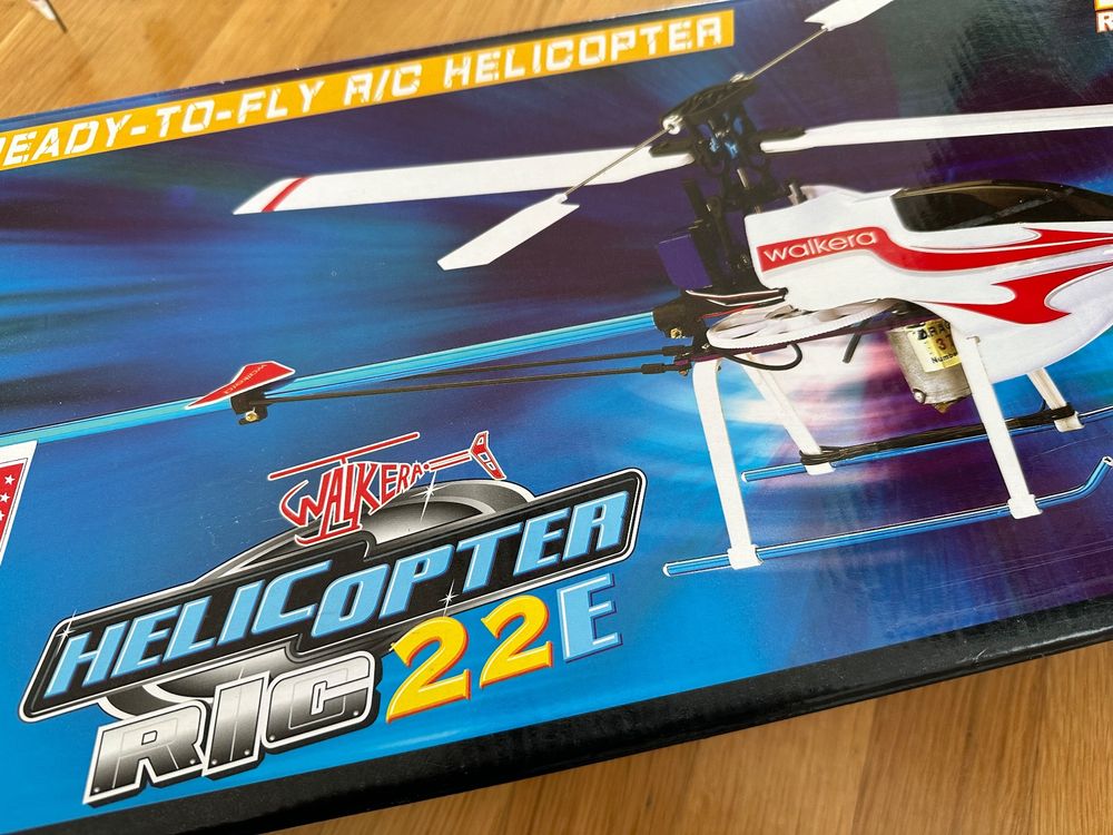 Neuwertiger Walkera Ready-to-Fly Helikopter RIC-22E | Kaufen auf Ricardo
