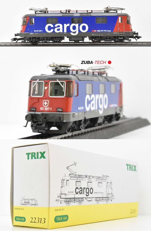 Trix 22313 Re 421 SBB Cargo GS Analog mit OVP (Gebraucht) in St. Gallen ...