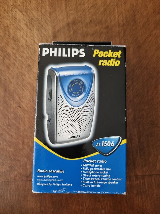 Philips Pocket Radio AE1506 - Vintage, Boxed and Complet (Neu und ...