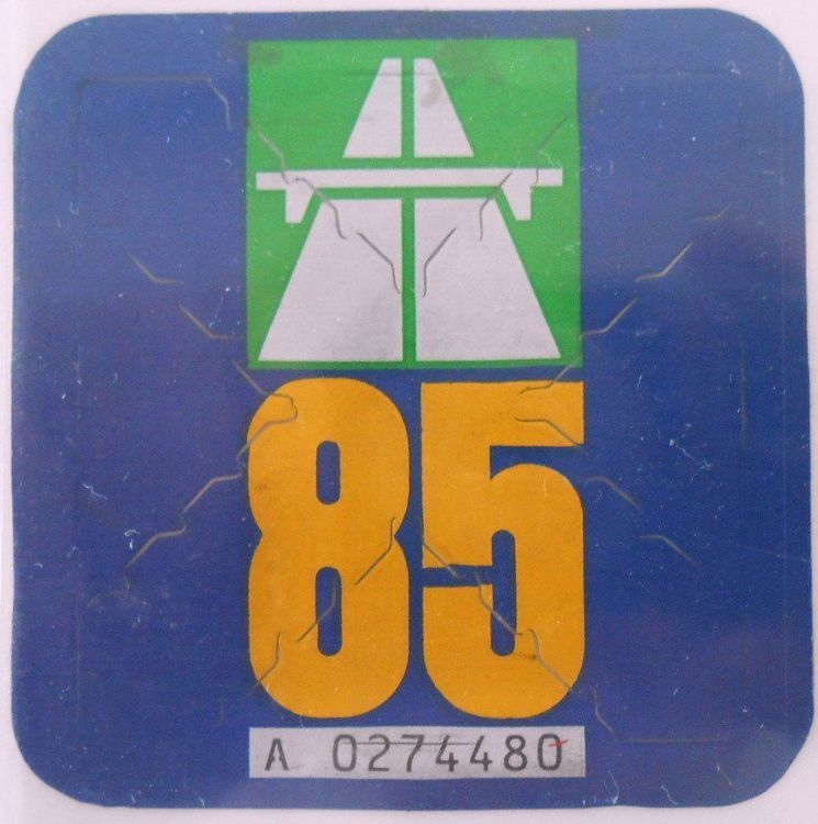 Vignette 1985 Autobahnvignette 85 (erste Vignette CH) (D'occasion) à ...