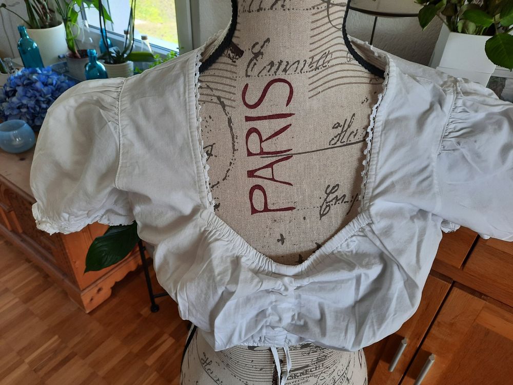 Dirndlbluse Gr. 40 / 1x getragen | Kaufen auf Ricardo