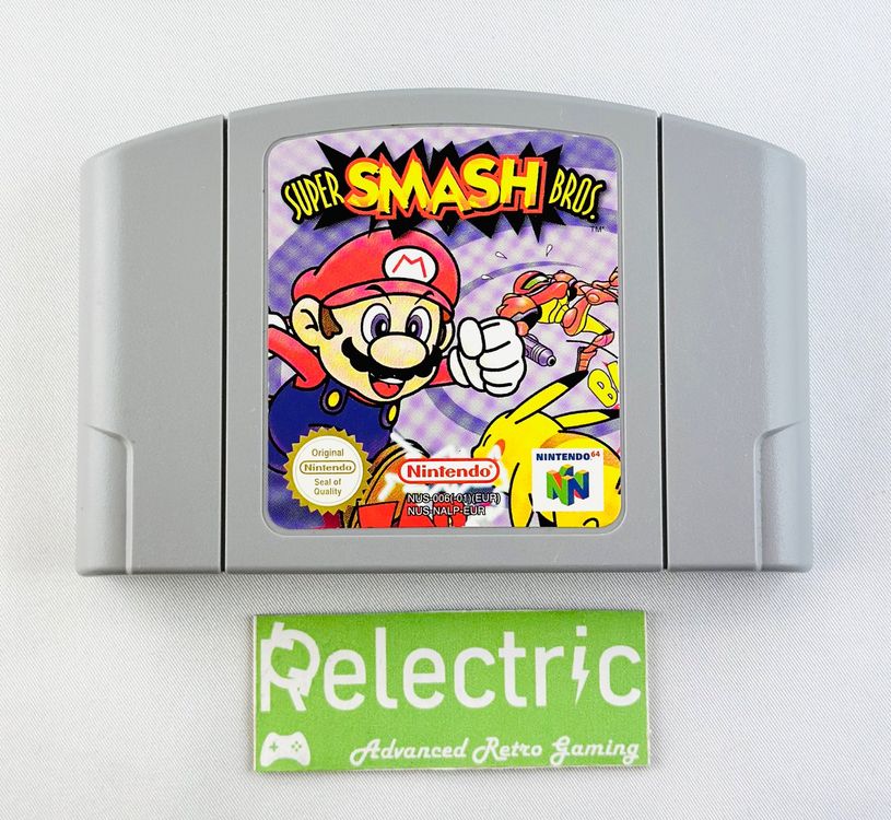 Super Smash Bros. PAL Nintendo 64 (Modul N64) (Gebraucht) in Gossau ZH für CHF 70 – mit ...