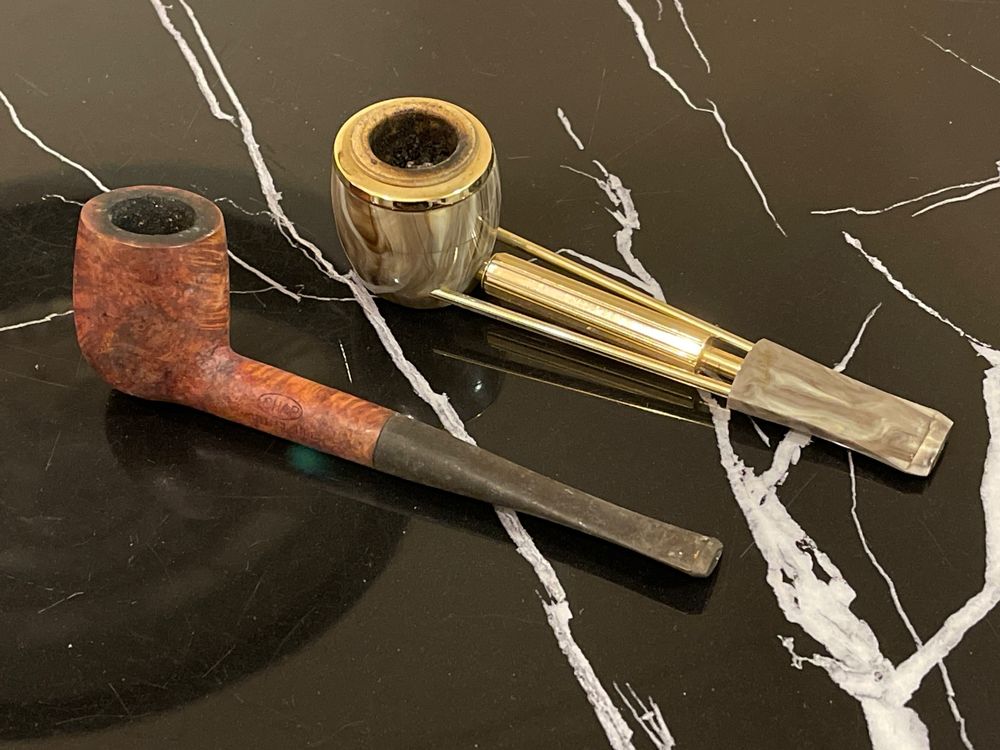 Pipe lot de 2 gravée numérotée (Gebraucht) in für CHF 2 – mit Lieferung ...