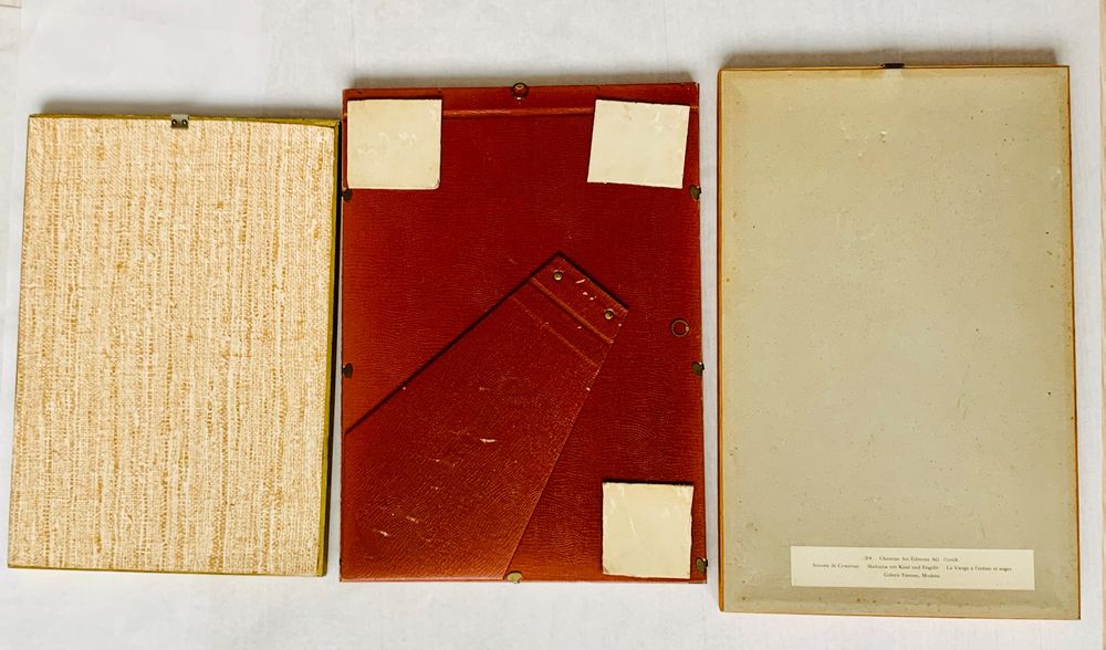 3er Set: Vintage religiöse Bilder gerahmt, Top Zustand (Gebraucht) in ...