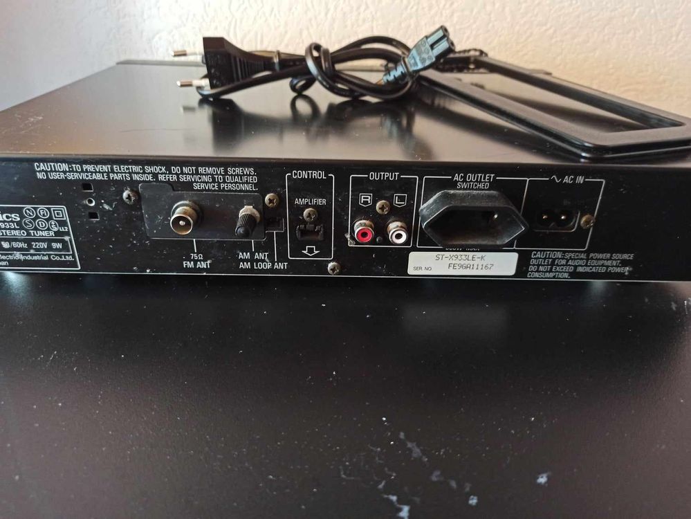 TECHNICS ST-X933L STEREO TUNER (Gebraucht) in La Chaux-de-Fonds für CHF ...