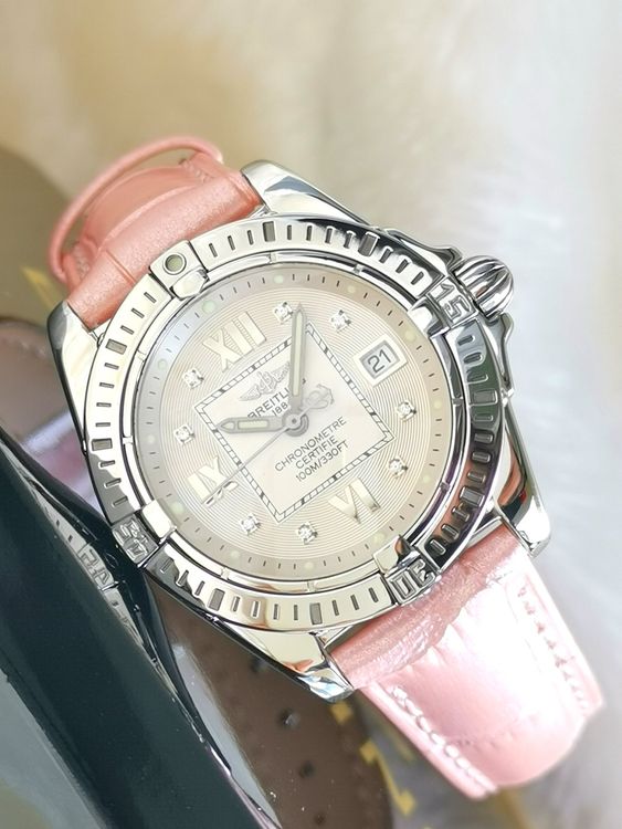 Breitling Cockpit Lady Diamant ref.A71356 neuwertig Full Set (Neu ...