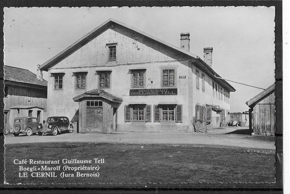 BE Le Cernil 1941 Café Restaurant Guillaume Tell (Gebraucht) in ...