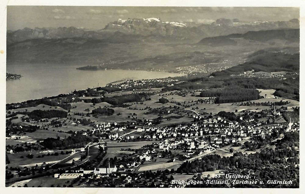 Adliswil ZH Flugaufnahme Nr.851 , 1934 (Gebraucht) in Solothurn für CHF 11 – mit Lieferung auf ...