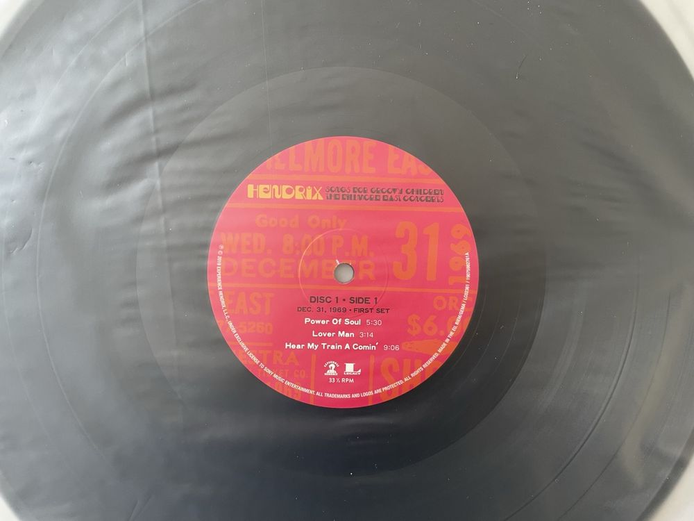 Jimi Hendrix - The Fillmore Easts Concerts - 8 LPs Box (Gebraucht) in ...