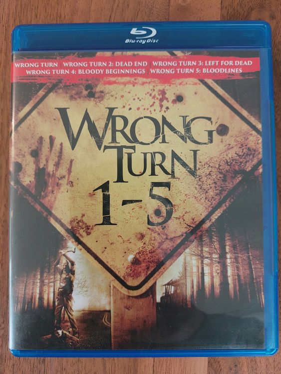 Blu Ray - Wrong Turn 1 - 5 / US Code | Kaufen auf Ricardo